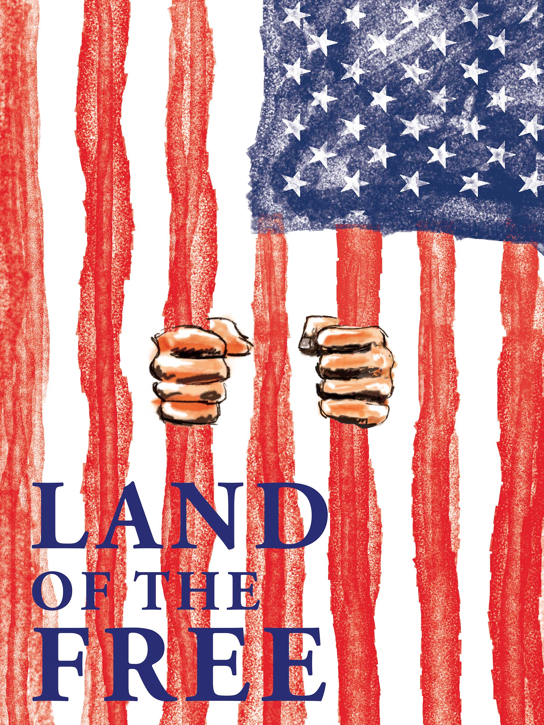 Land of the Free - Fina Garcia Designs Poster Design